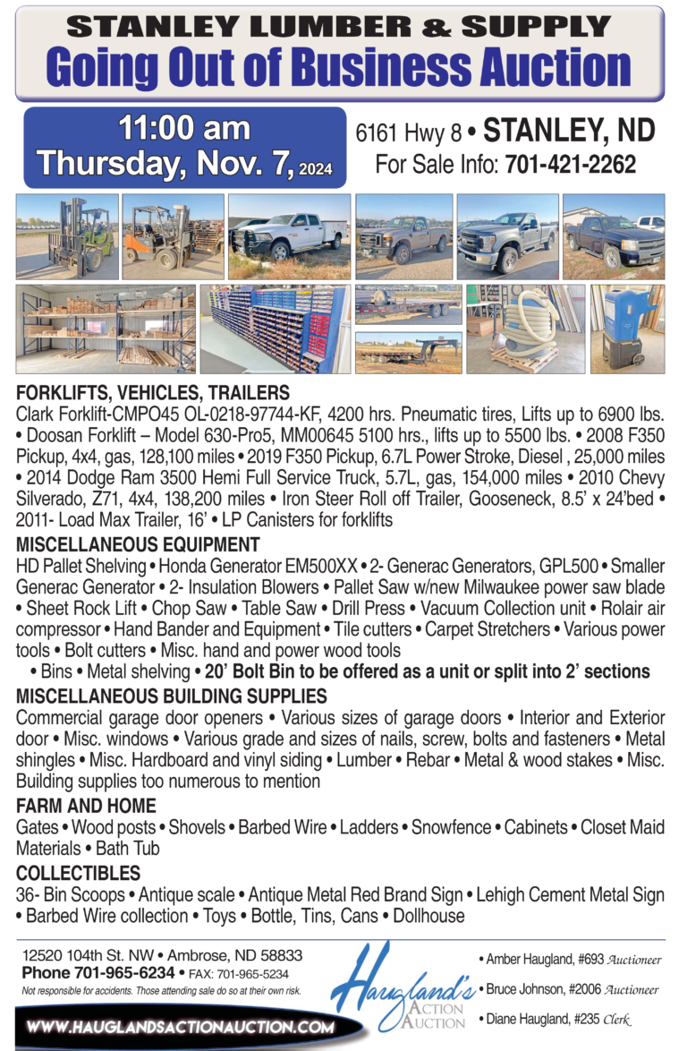 Auctions – Haugland Action Auction
